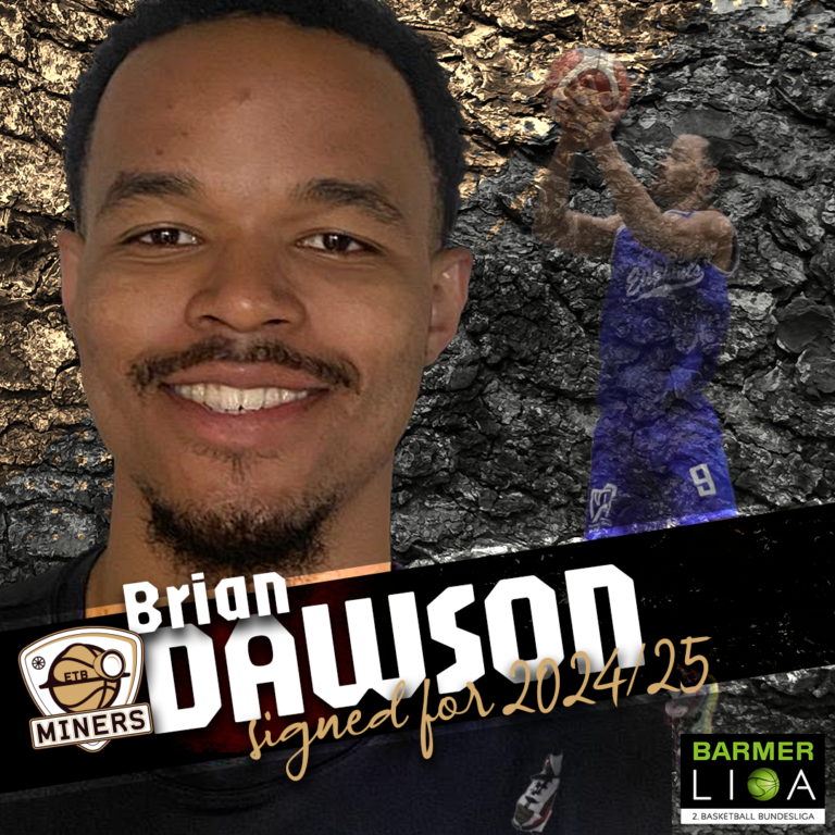 Brian Dawson unterschreibt bei den ETB Miners – ETB Miners